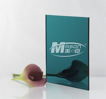 High Reflective One Way Mirror Acrylic Silver Gold Acrylic Mirror Sheet 1mm