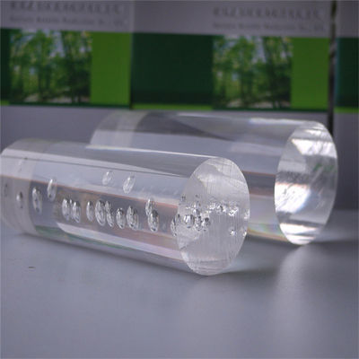 Custom Leghth 1m 2m Clear Milky Plastic Acrylic Tubes 70mm