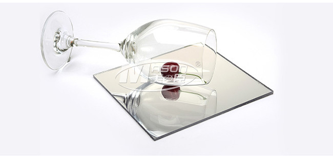 2 Way Mirror Acrylic Sheet Plastic Mylar Mirror Sheets For Crafts